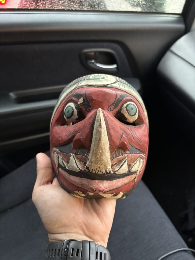 The Grinning Guardian: A Rare Javanese Monkey Mask with a Twist – Masks ...